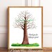 Tree Handprint Art, Kids Craft, DIY Handprint Art Keepsake, Father's ...