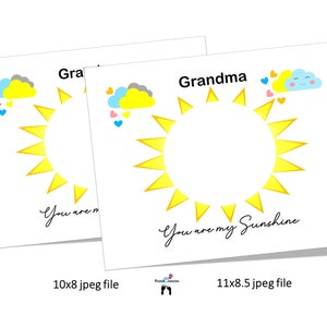 Grandma, Nana, Mimi, Gigi, Granny You Are My Sunshine, Mother's Day ...