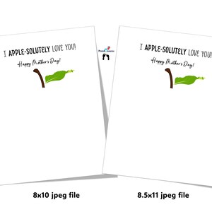 I Apple-solutely Love You Handprint Art, Apple Handprint Craft, Gift ...