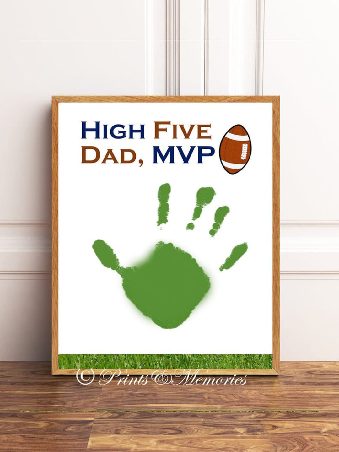 High Five Dad MVP Sports Dad Printable Father's Day - Etsy