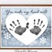 Winter Activity for Kids, Winter Handprint Art, Snowy Day Handprint ...