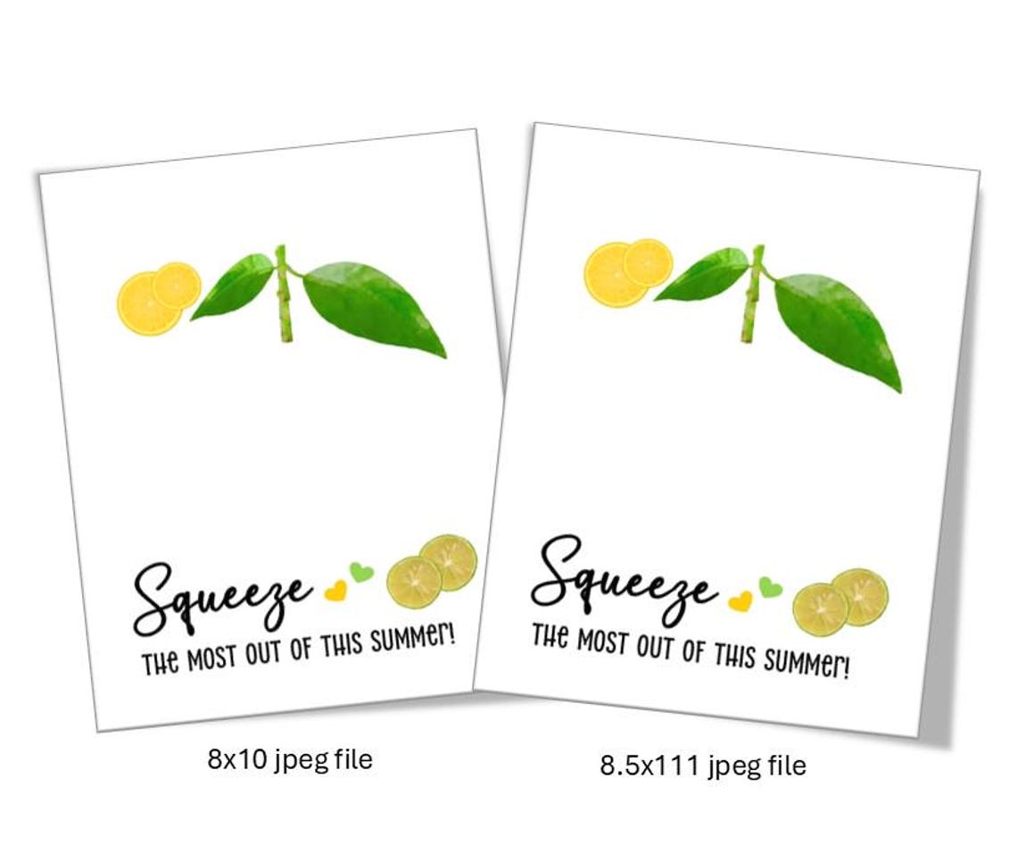 Summer Lemon Handprint Art: Fun Kids Activity (digital Download, PDF ...