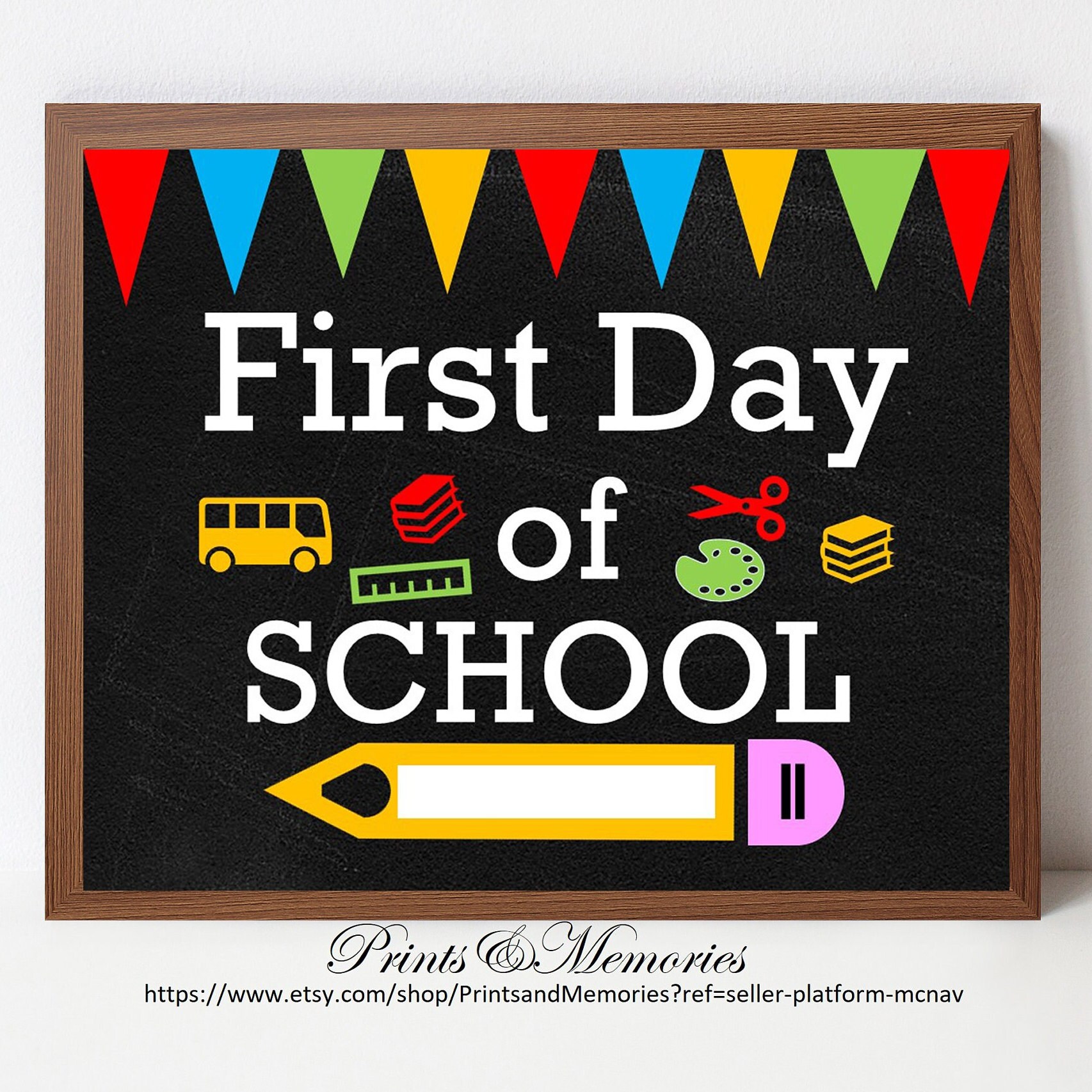 First Day Of School Photography