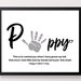 Poppy Handprint Art Poem, Father's Day Craft for Baby Toddler Kid, Gift ...