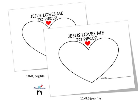 Jesus Loves Me Activities