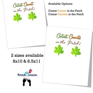 Easter Craft for Kids, Cutest Carrot in the Patch, Farm Sign Handprint ...