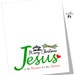 Christmas Handprint Art. Jesus is the Reason for the Season Printable ...