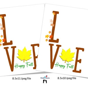 Love Fall Handprint Art, Fall Craft for Kids, Handprint Art Keepsake ...