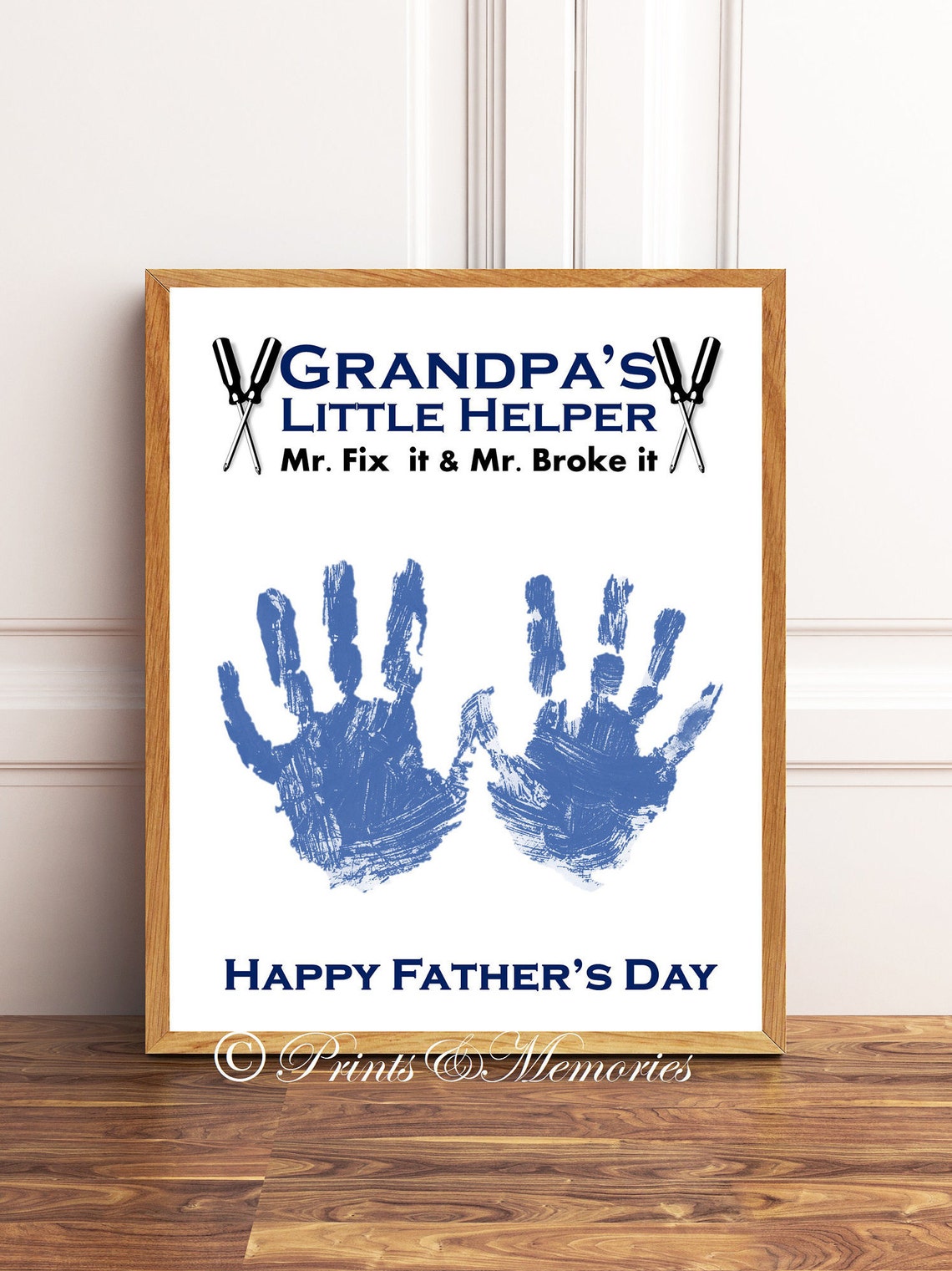 Grandpa's/papa's Little Helper/helpers 2 Versions - Etsy