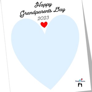 Grandparents Day Gift, Happy Grandparents Day Craft for Kid, Gift for ...