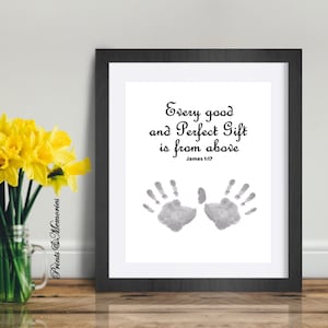 Every Good and Perfect Gift is From Above, James 1:17, Bible Verse ...