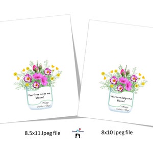 Mother's Day Craft, Baby Toddler Kid Keepsake, Preschool Activity, DIY ...