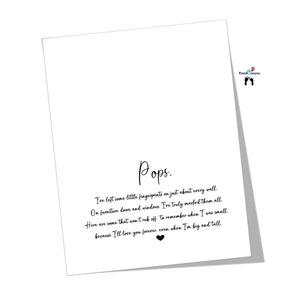 Father's Day Handprint Art Poem: Gift for Pops (digital File) - Etsy