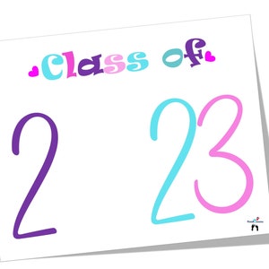 Class of 2023, End of School Sign, Handprint Art Keepsake, Last Day of ...