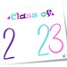 Class of 2023, End of School Sign, Handprint Art Keepsake, Last Day of ...