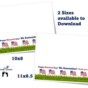 Memorial Day Handprint, Memorial Day Activity for Kids, Printable ...