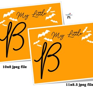 My Little Boo Footprint Handprint Art, Halloween Craft for Baby Toddler ...