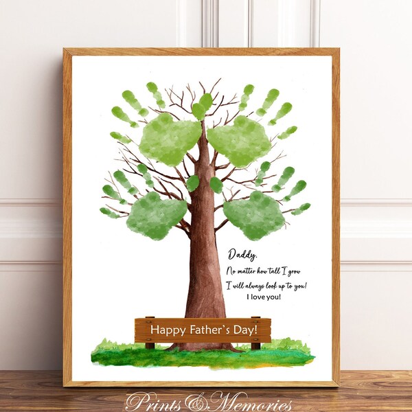 Handprint Tree - Etsy