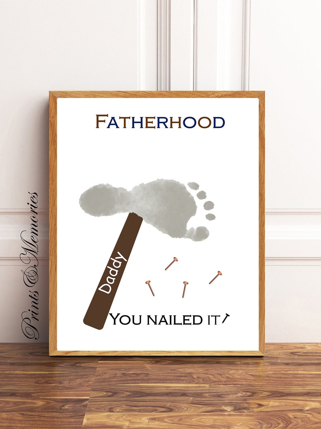 Digital Download, Fatherhood, You Nailed It! Father's Day Gift, DIY ...