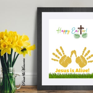 Jesus is Alive, Christ-centered Activity, Easter Craft for Kids, Sunday ...