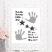 Twinkle Twinkle Little Star Handprint New Baby Handprint - Etsy