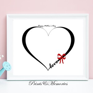 Mother's Day Gift for Mom, Happy Mother's Day Craft, Handprint Art ...