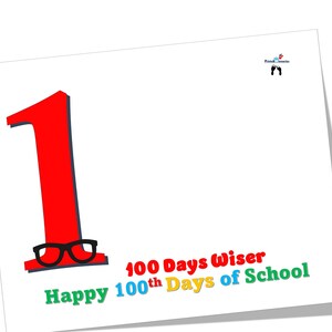 100th Days of School, 100 Days Wiser, School Activity, Handprint Art ...