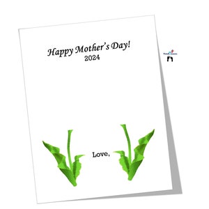 Happy Mother's Day 2024 Craft for Kids, Flower Handprint Art, Handprint ...