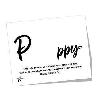 Poppy Handprint Art Poem, Father's Day Craft for Baby Toddler Kid, Gift ...