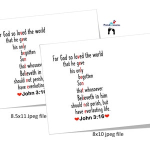 John 3:16, Valentine's Day Craft for Kids, Sunday School Class Activity ...