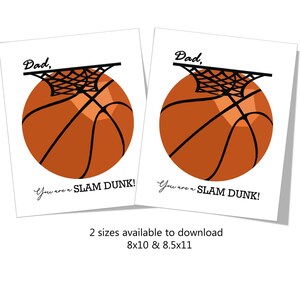 Basketball Handprint, Father's Day Gift for Dad, Gift From Kid Baby ...