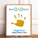 Best Dad Ever, High Five, Father's Day Gift From Kids, Father's Day ...