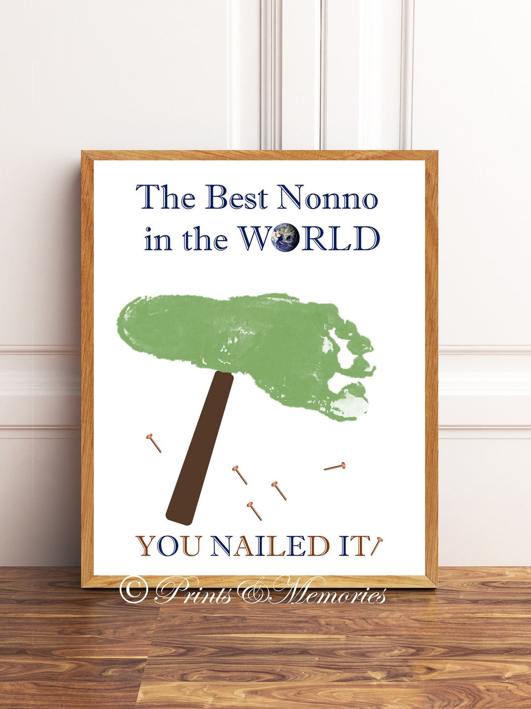 The Best Nonno in the World, You Nailed It Gift for Grandpa, Father's ...