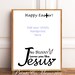 No Bunny Loves You Like Jesus, Easter Handprint Craft for Kids, Happy ...