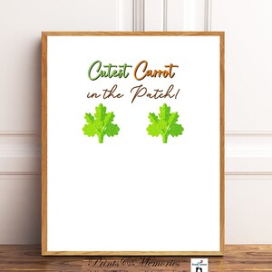 Easter Craft for Kids, Cutest Carrot in the Patch, Farm Sign Handprint ...