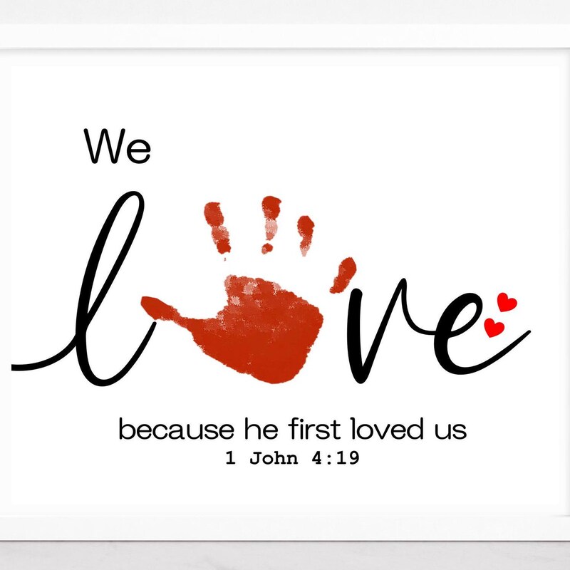 He First Loved Us - Etsy