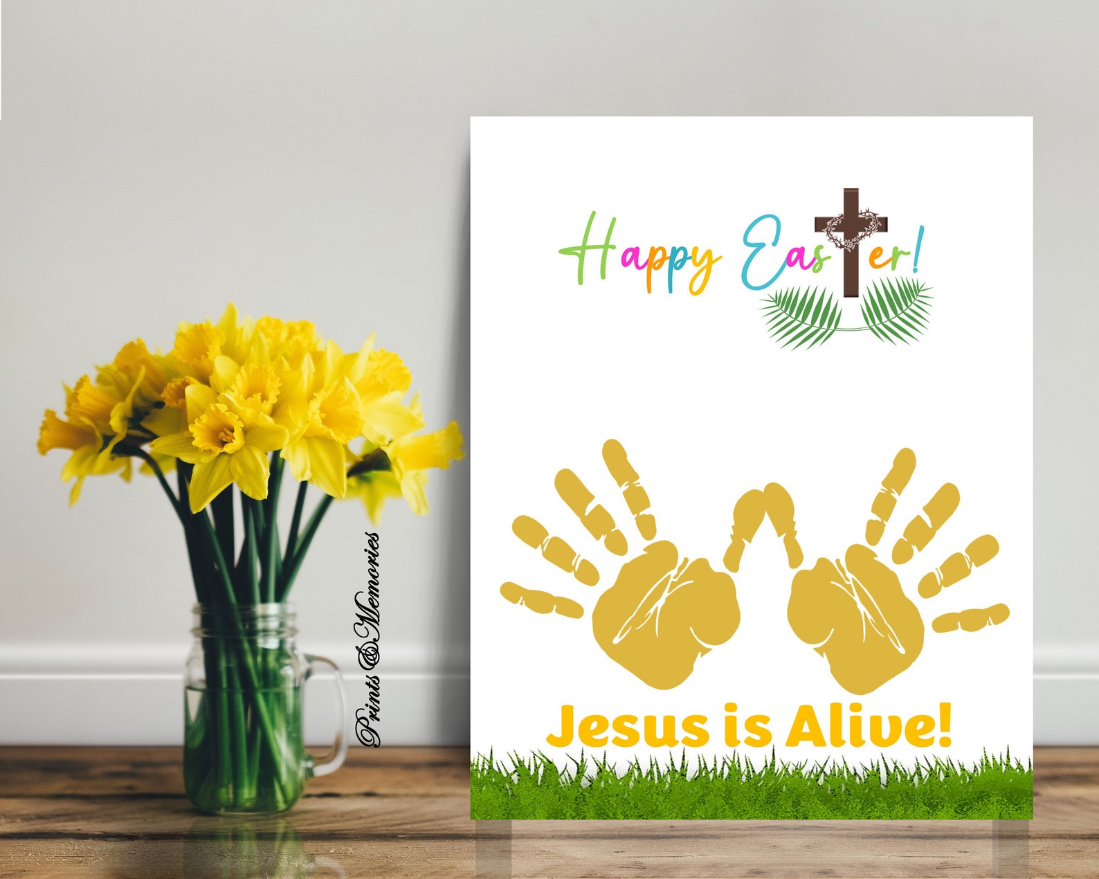 Jesus is Alive, Christ-centered Activity, Easter Craft for Kids, Sunday ...