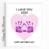 Thank You for Helping Me/us Grow, Flower Handprint, Diy, Mother's Day ...