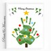 Christmas Tree Handprint Art: DIY Kid Craft (printable Template) - Etsy