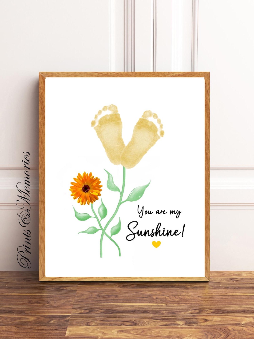 You Are My Sunshine, Handprint Footprint Craft, Flower Footprint Art ...