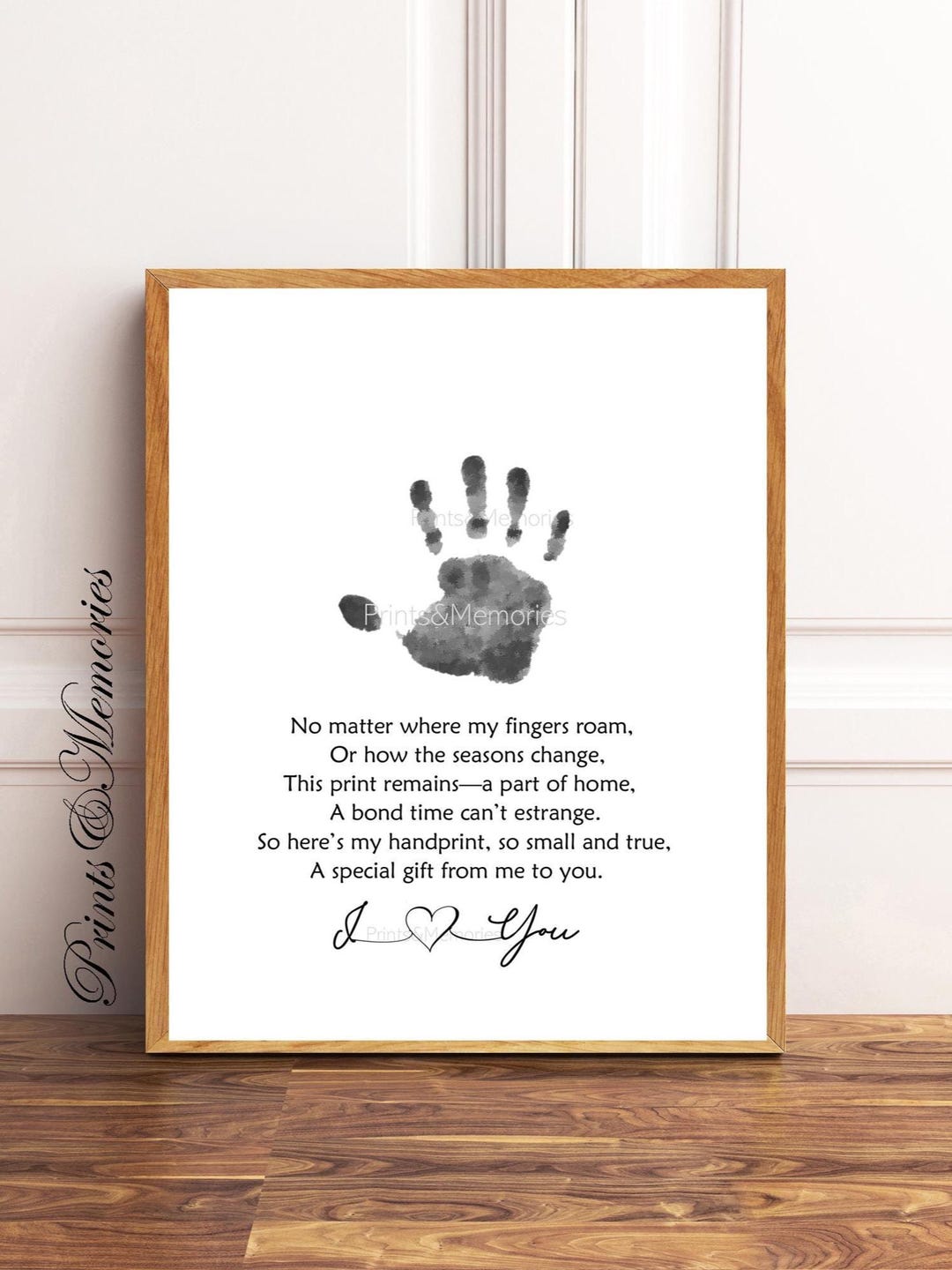 Handprint Art Poem Keepsake: Baby Toddler Gift (digital Download) - Etsy