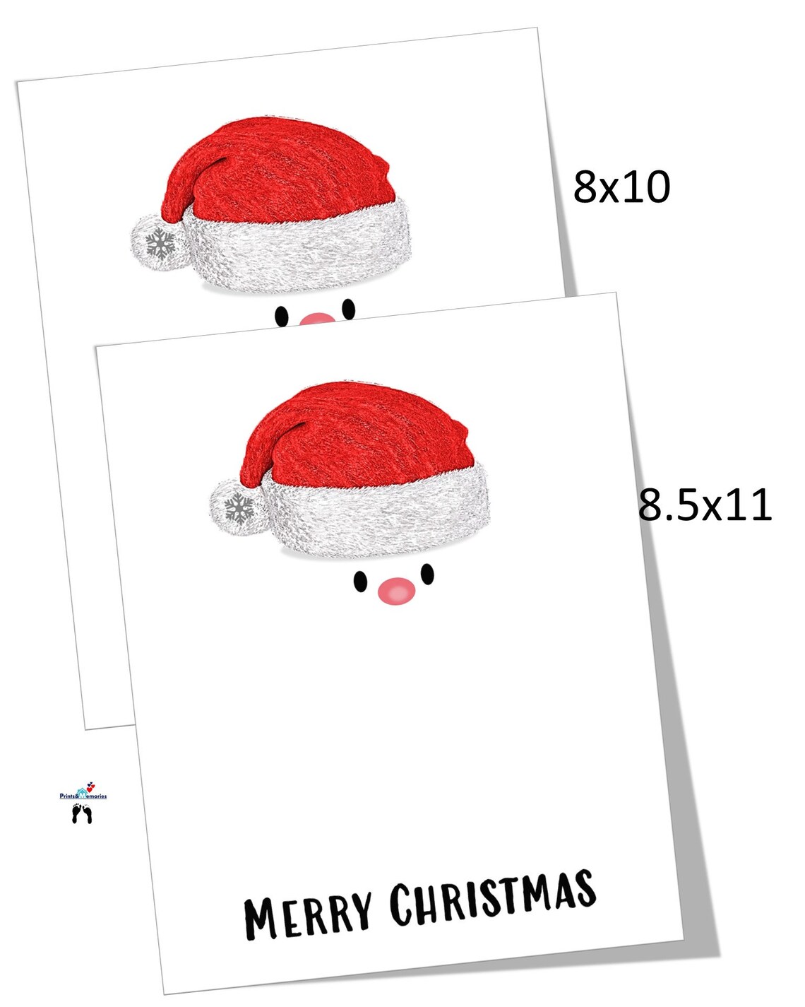 Santa Beard Handprint Art: DIY Christmas Keepsake (digital Download) - Etsy