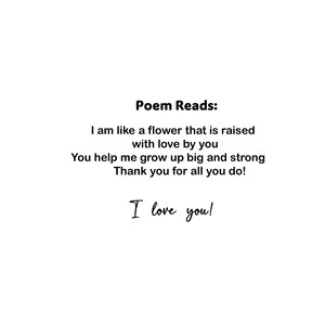 Flower Handprint Art Poem Mother's Day Gift , Baby Toddler Kid Craft, I ...