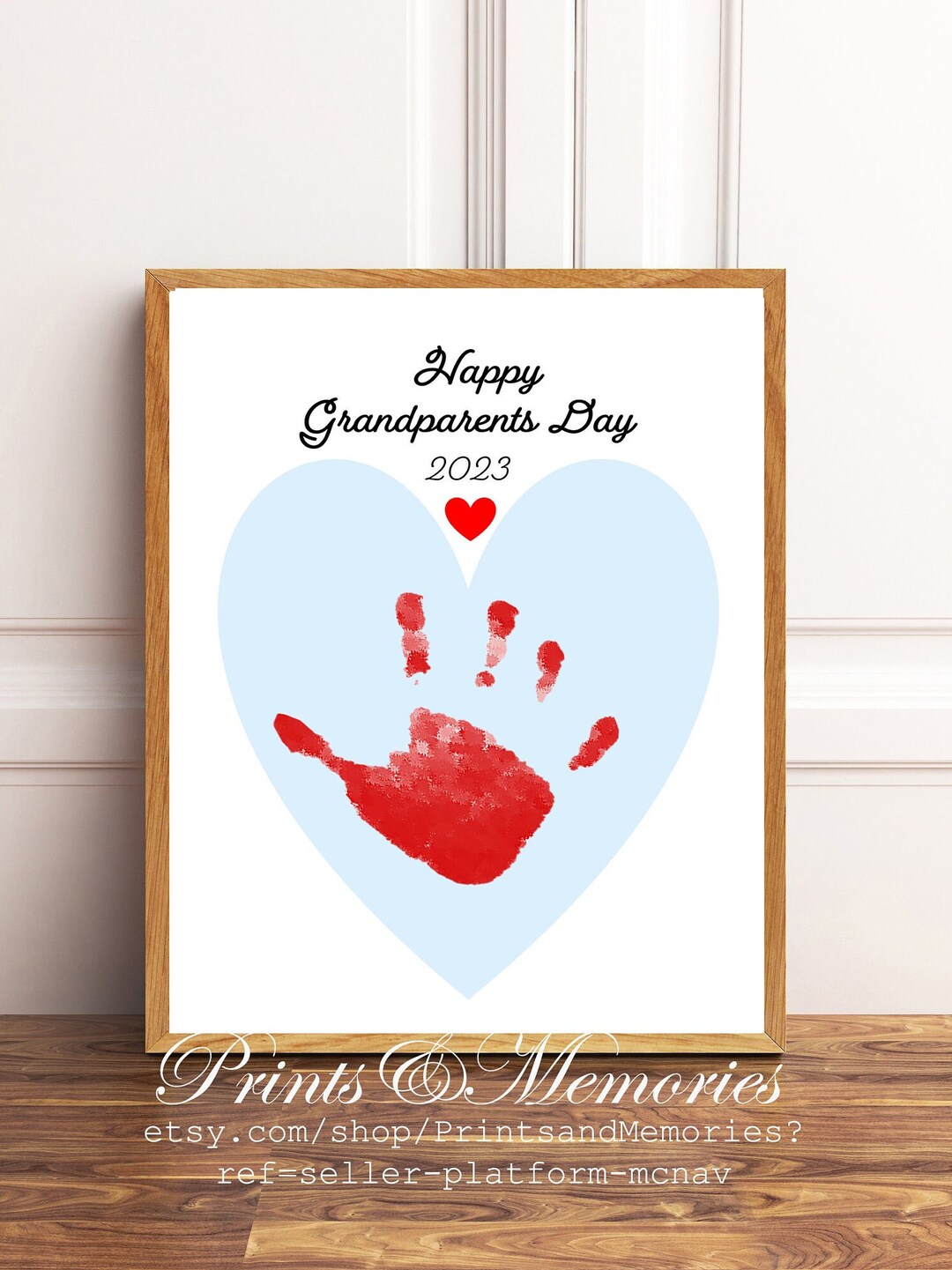 Grandparents Day Gift, Happy Grandparents Day Craft for Kid, Gift for ...