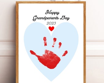 Happy Grandparent's Day Printable Gift Tags - Etsy