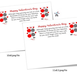 Valentines Day Handprint Poem, XOXO, Handprint Craft, Valentines ...