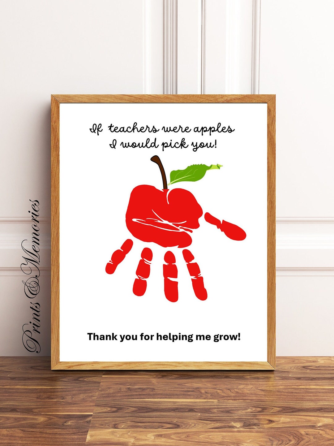 Teacher's Appreciation Gift, If Teachers Were Apples, I Would Pick You ...