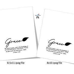 Handprint Art Keepsake, 2 Peter 3:18, Grace, Handprint Footprint Art ...