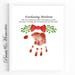 Everlasting Mistletoe Handprint Poem, Christmas Craft, Handprint Art ...