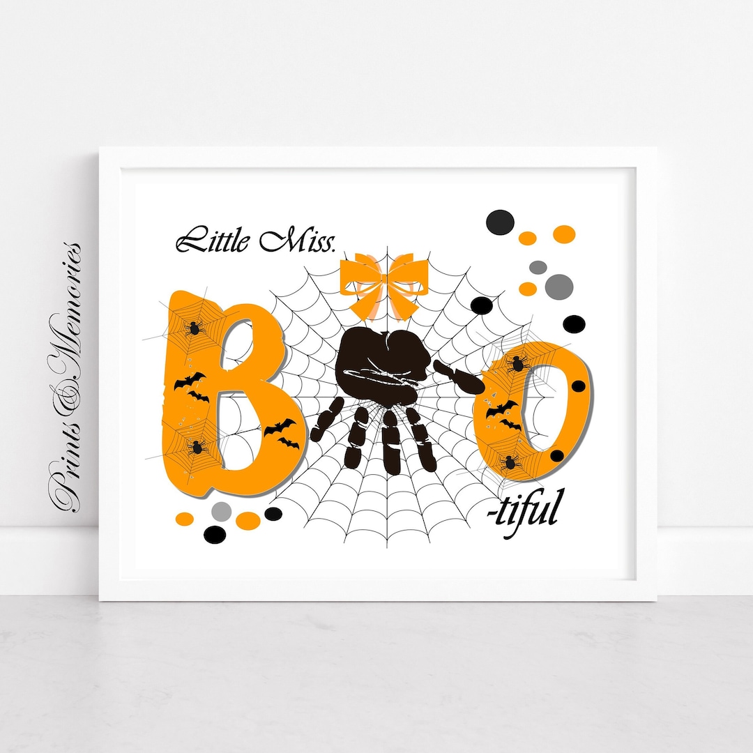 Little Miss Boo-tiful, Baby, Toddler, Halloween Craft, Little Girl ...
